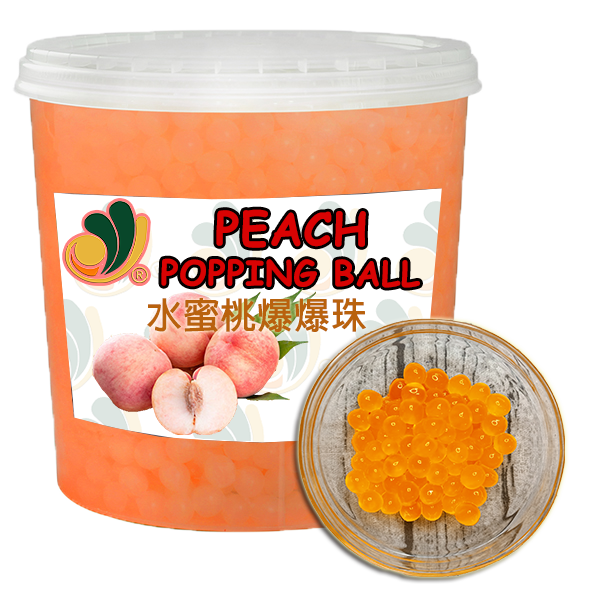 Peach Popping Boba - YE CHENG CHANG MIM