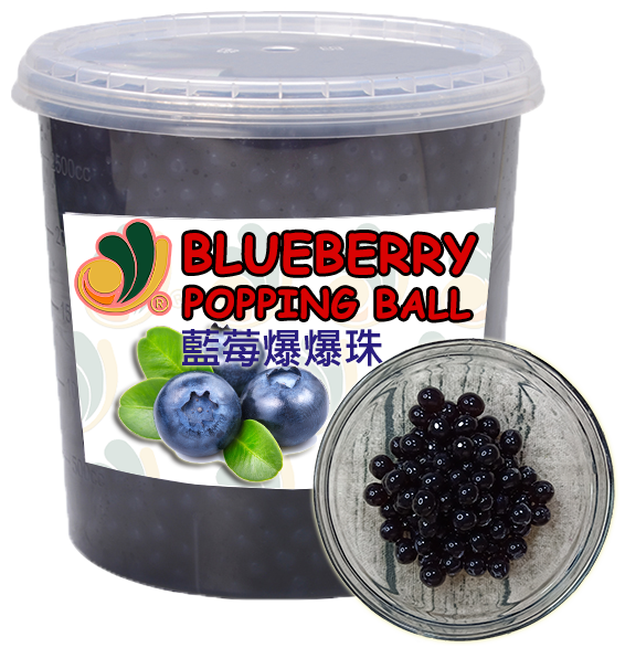 BLUEBERRY FLAVORED POPPING BALL - Ye Cheng Chang Mim (YSSM)